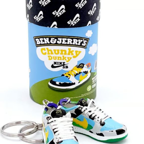 Nike | Accessories | 3d Mini Dunk Low Keychain A Pair Matching Shoe Box ...